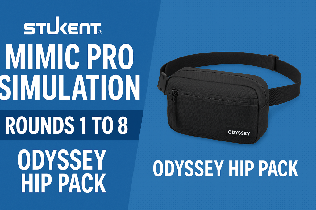 Stukent Mimic Pro Simulation Rounds 1 to 8 – Odyssey Hip Pack